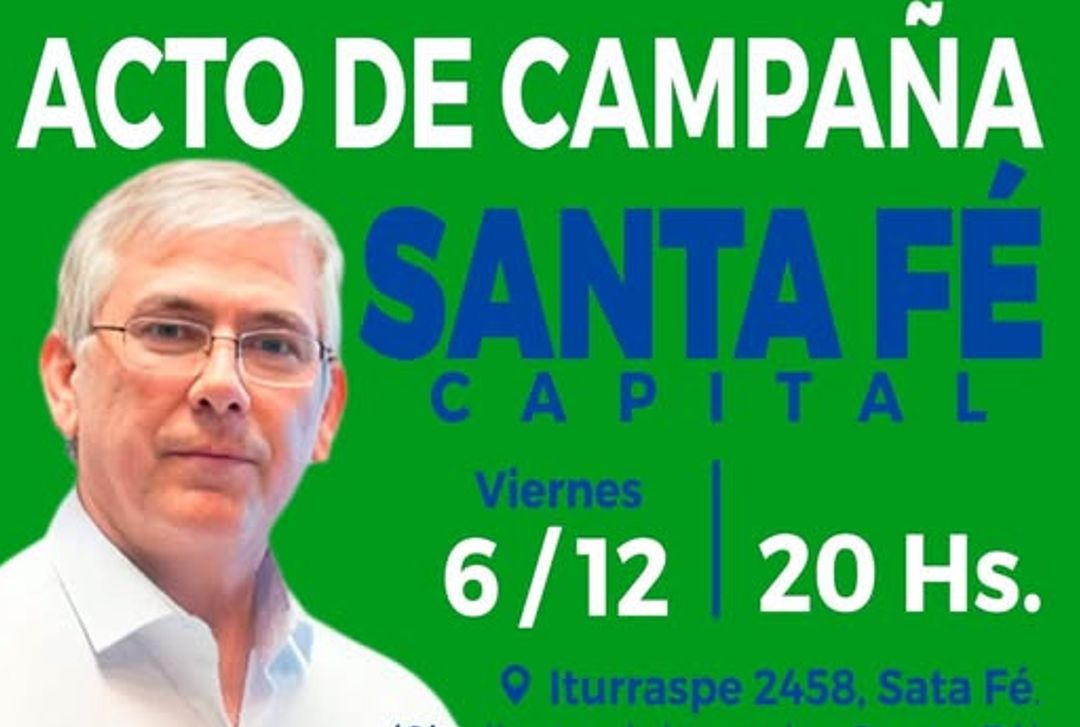 JULIO GUTIÉRREZ INVITA A SU CIERRE DE CAMPAÑA EN SANTA FE - La Voz del ...